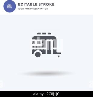 RV Camper Silhouette Set Stock Vector Image & Art - Alamy