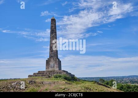 Sutherland Monument in Lilleshall, Shropshire, UK Stock Photo - Alamy