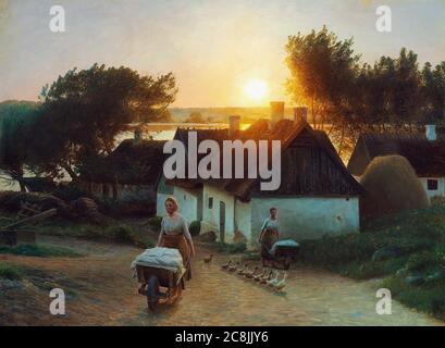 Brasen Hans Ole - Work on the Old Homestead (Sü8rup near Esrom. Summer ...