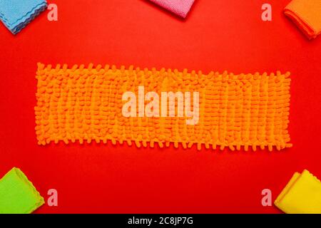 Floor cleaning rags texture Stock Photo - Alamy