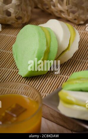 food and bread delicious roti kukus srikaya or srikaya steamed bun ...