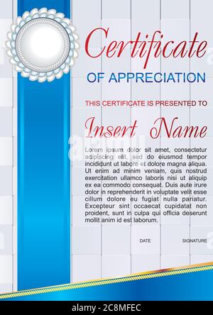 Certificate of Appreciation template, Certificate of achievement ...
