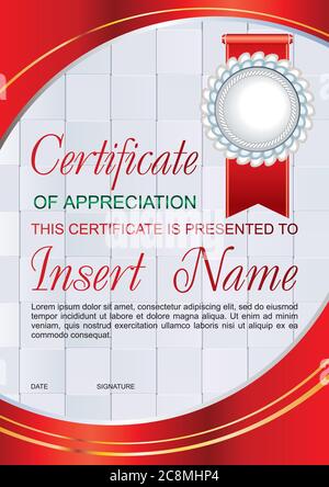 Certificate of Appreciation template, Certificate of achievement ...