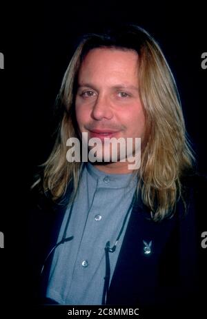 Musician/singer Vince Neil of Motley Crue (R) and guest attend Billy ...