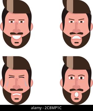 Cartoon man with no head vector illustration Stock Vector Image & Art ...
