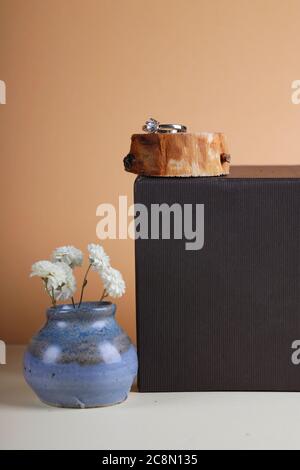 decor still life minimalism modern style Stock Photo - Alamy