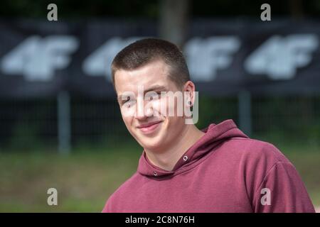 2020 07 25. Lithuanian Youth Athletics Championship in Vilnius. Urte ...