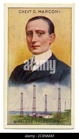Guglielmo Marconi, 1st Marquis of Marconi, 1874 - 1937, Italian ...