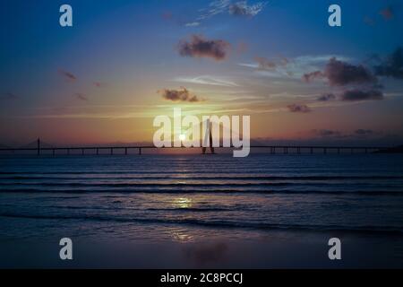 Skyline of Mumbai City from Bandra Stock Photo - Alamy