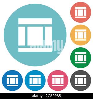 Three Columns Simple vector icon. Illustration symbol design template ...