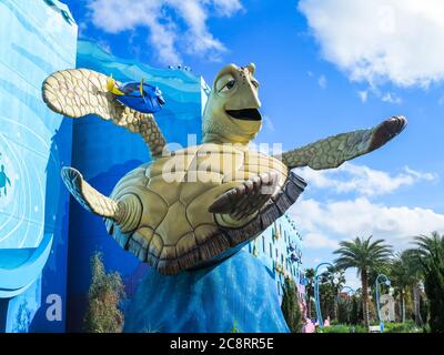 ORLANDO, FLORIDA – December 21st, 2015 – Lightning McQueen and Sally ...