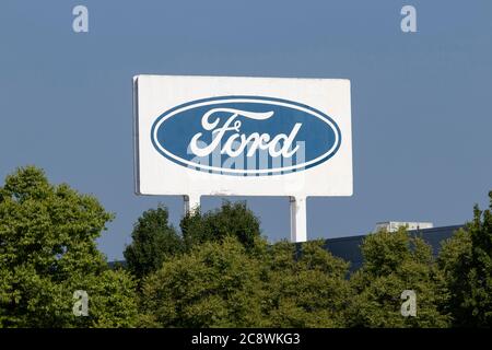 Lima - Circa July 2020: Ford Motor Company Lima Engine Plant. Ford Lima ...