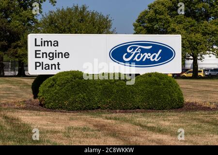 Lima - Circa July 2020: Ford Motor Company Lima Engine Plant. Ford Lima ...