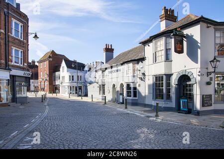 The Crown Pub, Carfax, Horsham, West Sussex, England, United Kingdom ...