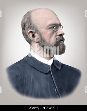 David Hilbert 1862-1943 German Mathematician Stock Photo - Alamy