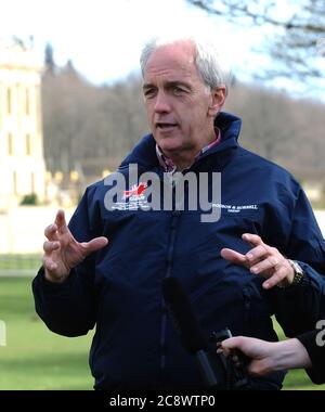 Ian Stark OBE Retired Scottish Equestrian competing in Eventing Stock ...