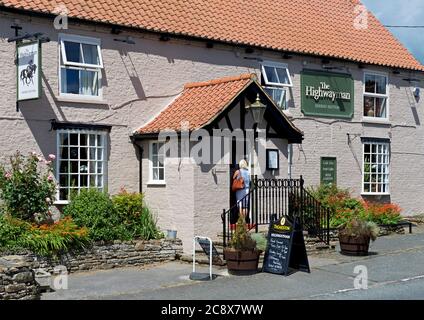 The Highwayman pub in Sheriff Hutton, North Yorkshire, England, UK ...