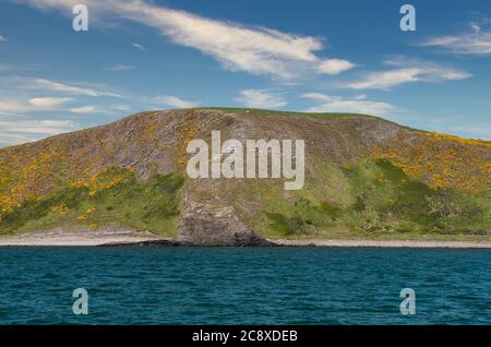 Gypsy Point on Kirkcudbright MOD Range Stock Photo - Alamy