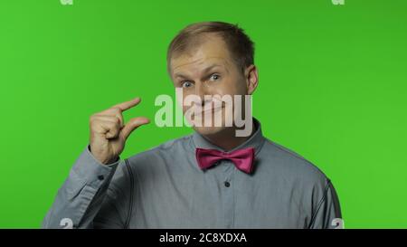 portrait of pitiful young man isolated on white background Stock Photo ...