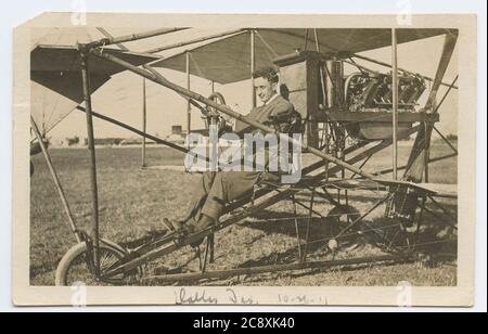 Curtiss Pusher Model D Stock Photo - Alamy