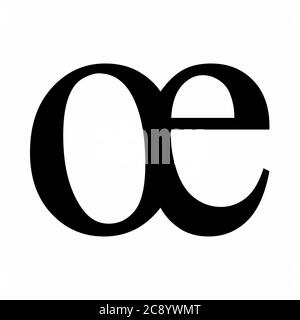 Ae ligature latin small letter icon Stock Vector Image & Art - Alamy