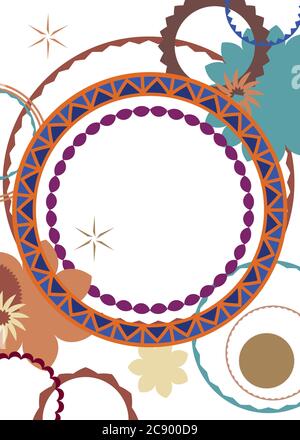 Dark teal or blue background with orange light - digital shifting lines ...