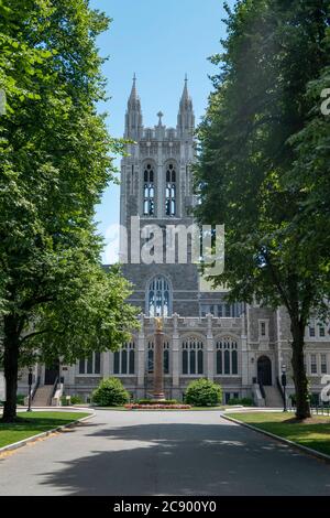 Gasson Hall at Boston College Stock Photo - Alamy