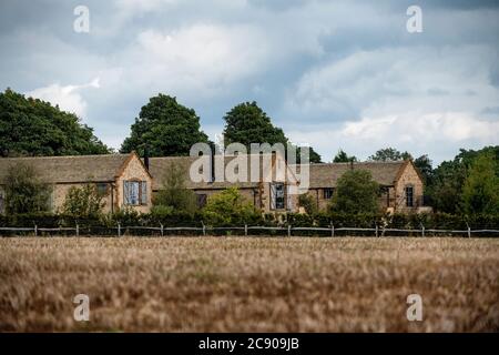 David and Victoria Beckham's Cotswolds estate near Great Tew in ...