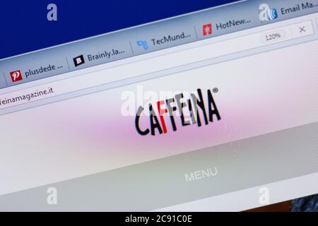 Ryazan, Russia - June 16, 2018: Homepage of JavFor website on the ...