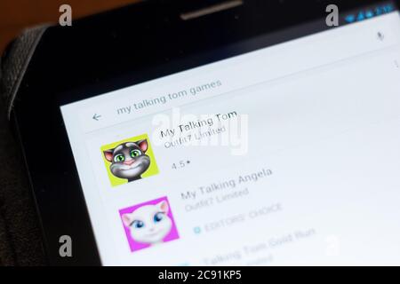 Talking Tom logo Stock Photo - Alamy