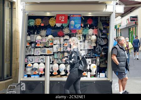 Street vendor of Face Masks, COVID 19 Stock Photo - Alamy