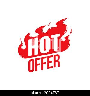 Fire logo. Burning flame hot vector symbols collection business ...