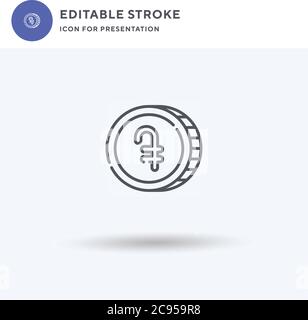 Dram vector icon. Currency symbol of Armenia Stock Vector Image & Art ...