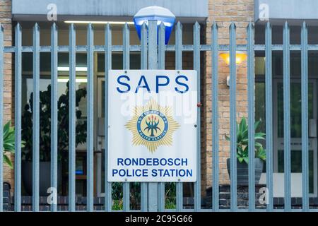 South Africa, South African Police Service, insignia Stock Photo - Alamy