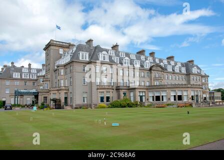 Blue Sky Over The Glorious Playground Gleneagles Hotel Auchterarder ...
