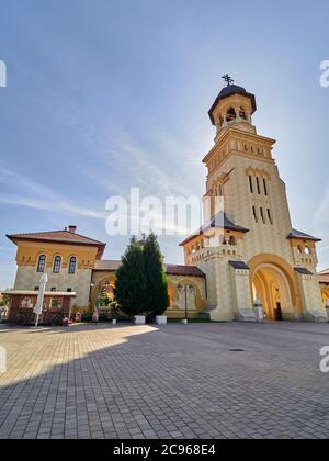 Monument inside the Alba Carolina Citadel, Alba Iulia, Transylvania ...