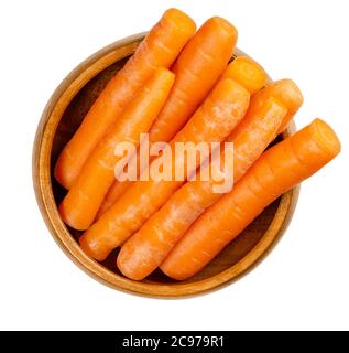 Unpeeled carrot isolated Stock Photo - Alamy