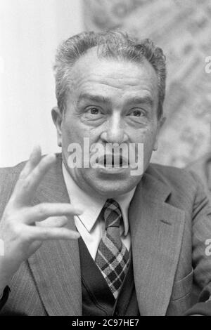Italian politician Pietro Ingrao, 1979 Stock Photo - Alamy
