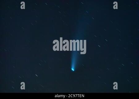 Spain at Night from Space Stock Photo - Alamy