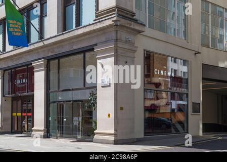 Entrance to The Cinema at Selfridges in Duke Street, Marylebone, London ...
