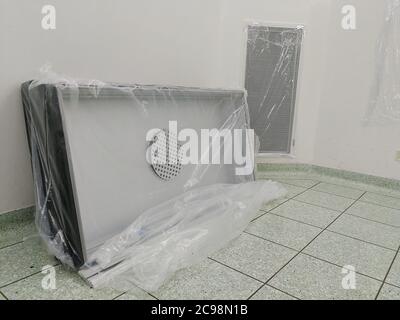 Housing and HEPA filter Installation and in Cleanroom Stock Photo - Alamy