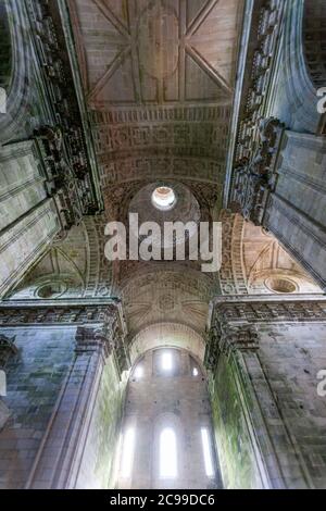 Nave of Sobrado Abbey, Sobrado, Galicia, Spain Stock Photo - Alamy