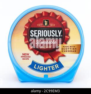 McLelland seriously spreadable Cheese,Scottish cheddar,vintage,Retail ...