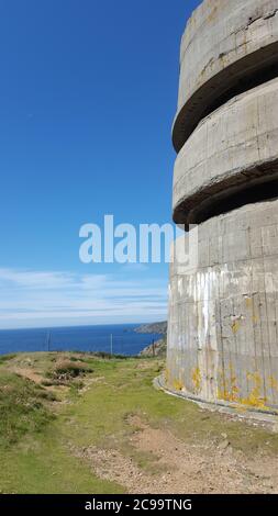 Prevote Observation Tower (M5), Guernsey Channel Islands Stock Photo ...