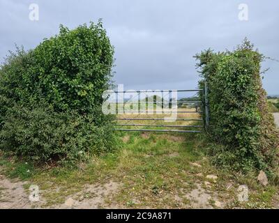 St Saviour Field Gate, Guernsey Channel Islands Stock Photo - Alamy