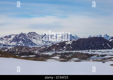 Kulusuk Island in Eastern Greenland Stock Photo - Alamy