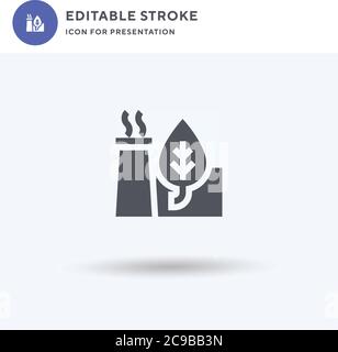 Reactor icon vector, filled flat sign, solid pictogram isolated on ...