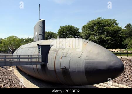 USS Albacore submarine in Portsmouth NH Stock Photo - Alamy