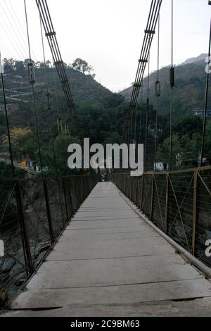Confluence of Alaknanda and Bhagirathi rivers, known as Sangam Point ...