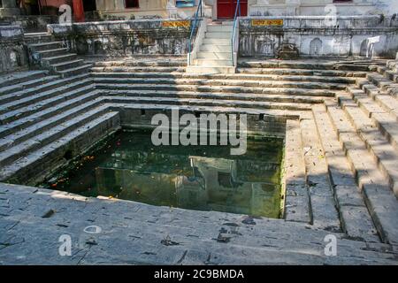 Rishikund-the holy tank in Rishikesh, It is said to be blessed by the ...